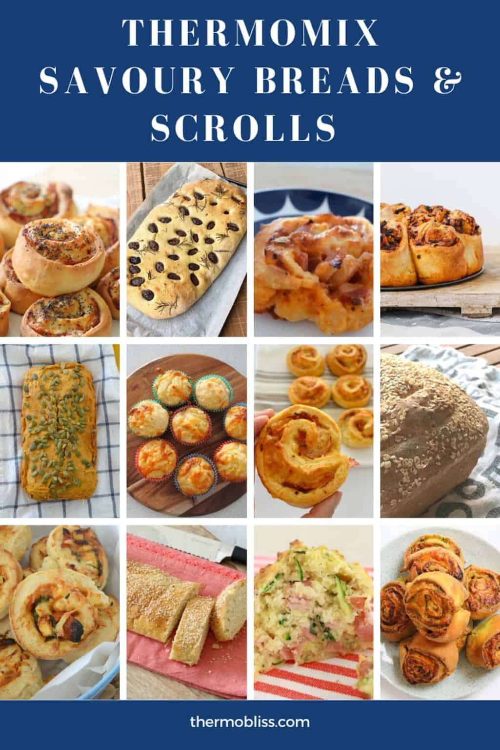 20+ Thermomix Savoury Bread and Scrolls Recipes - Thermobliss