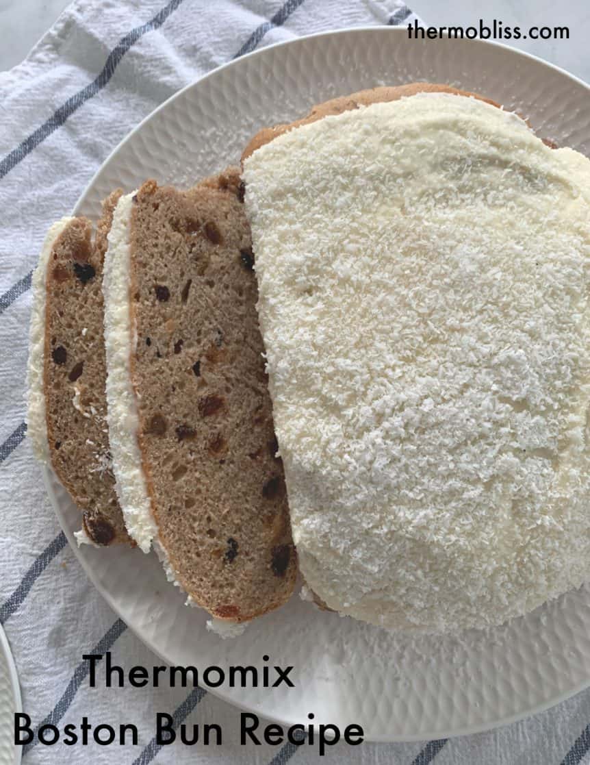 Thermomix Boston Bun Recipe - Thermobliss