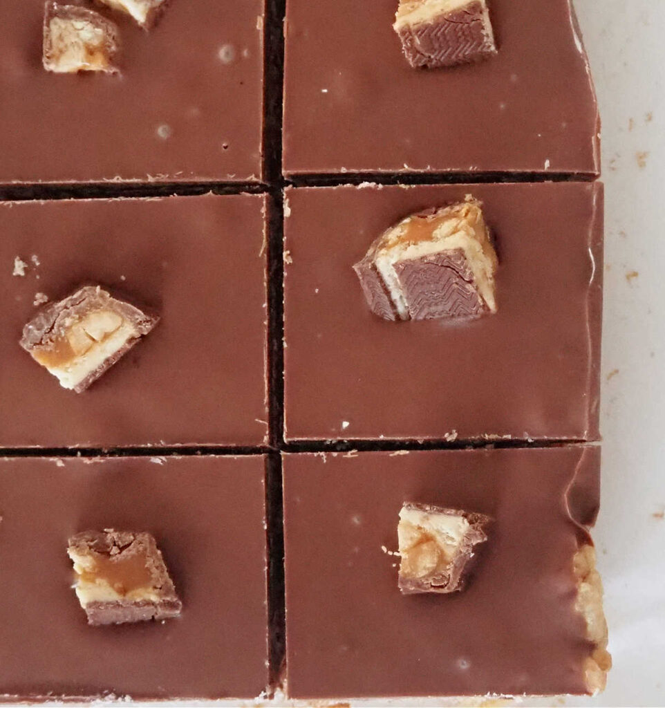 Thermomix Snickers Slice - Thermobliss