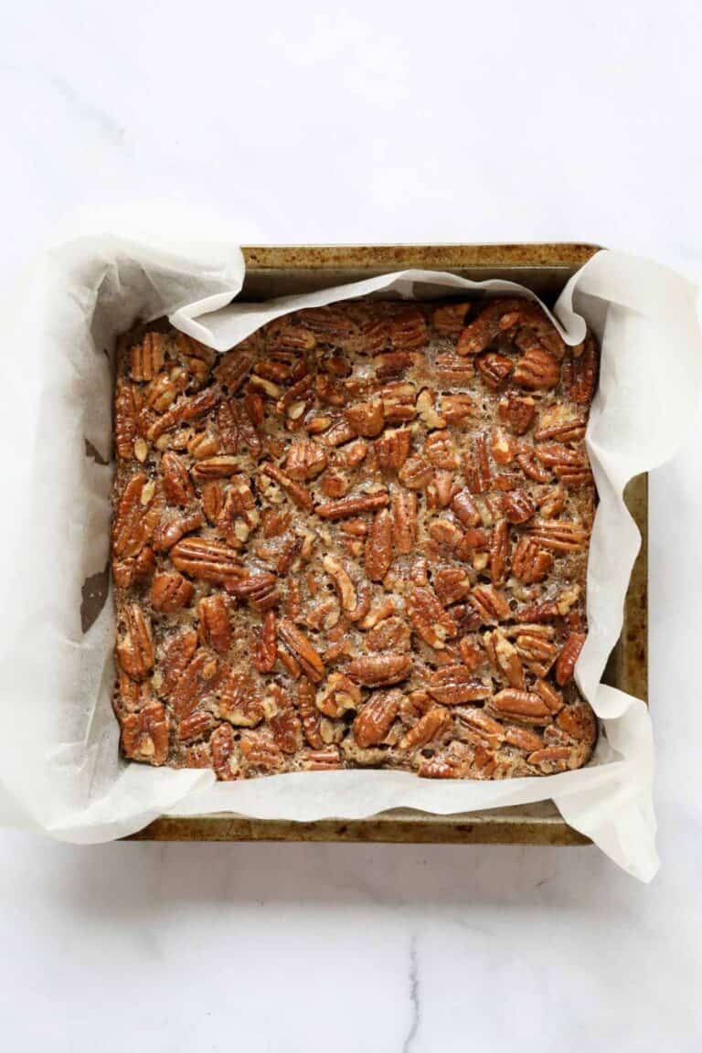 Thermomix Pecan & Maple Slice - Thermobliss