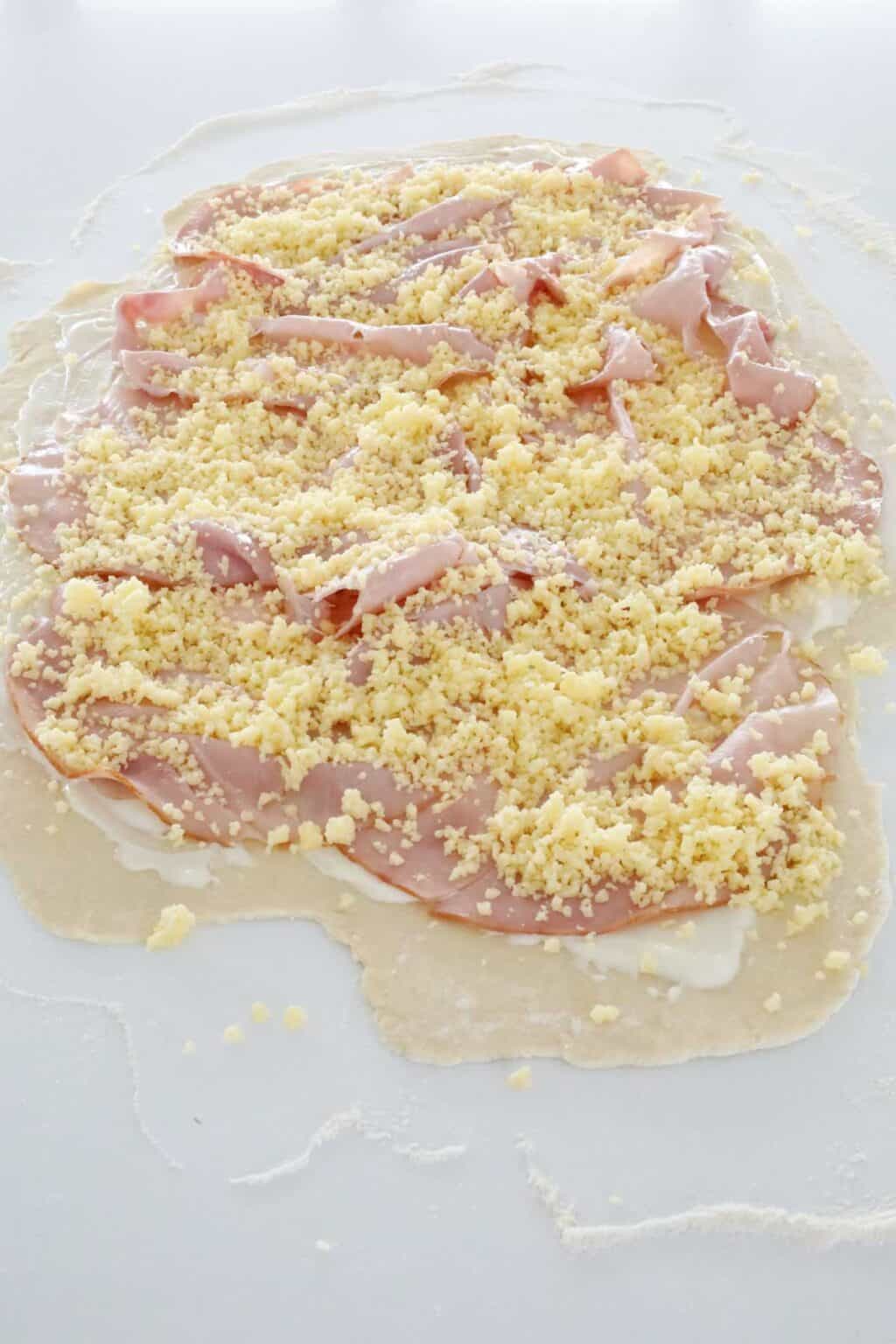 Thermomix Ham and Cheese Scrolls - Thermobliss