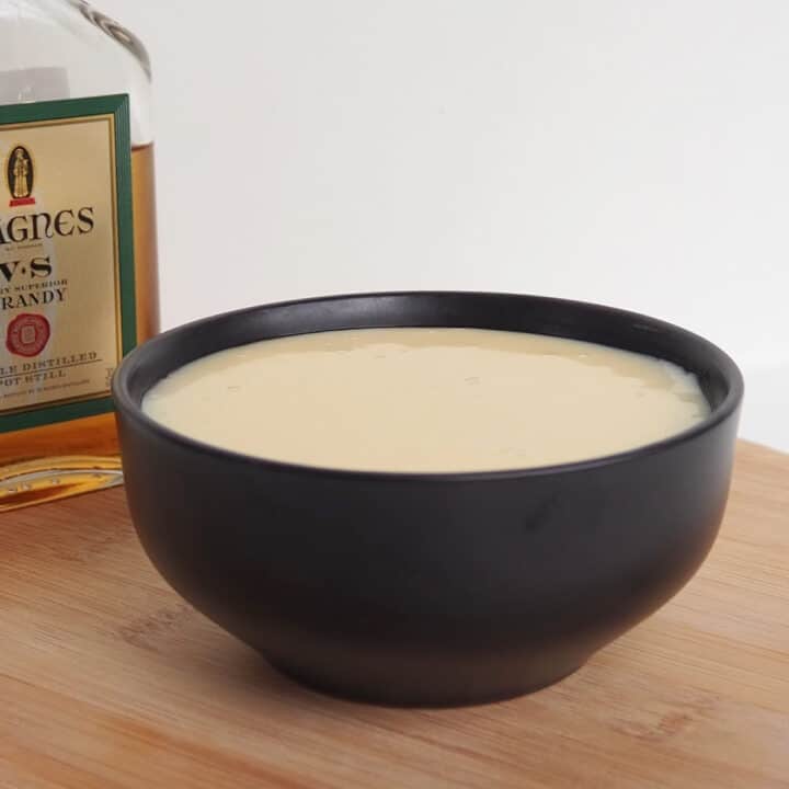 Thermomix Brandy Custard - Thermobliss