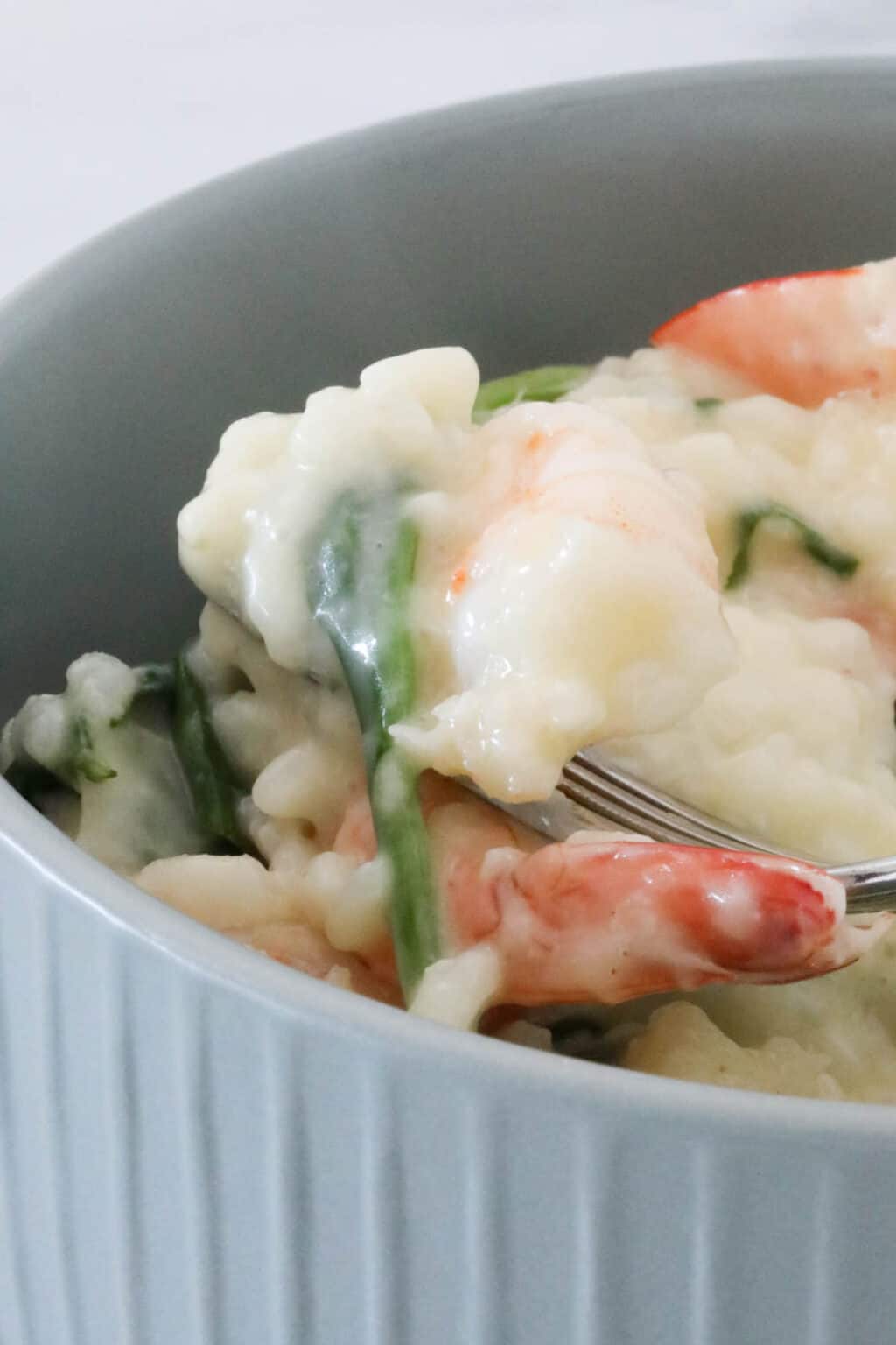 Thermomix Garlic Prawn Risotto - Thermobliss