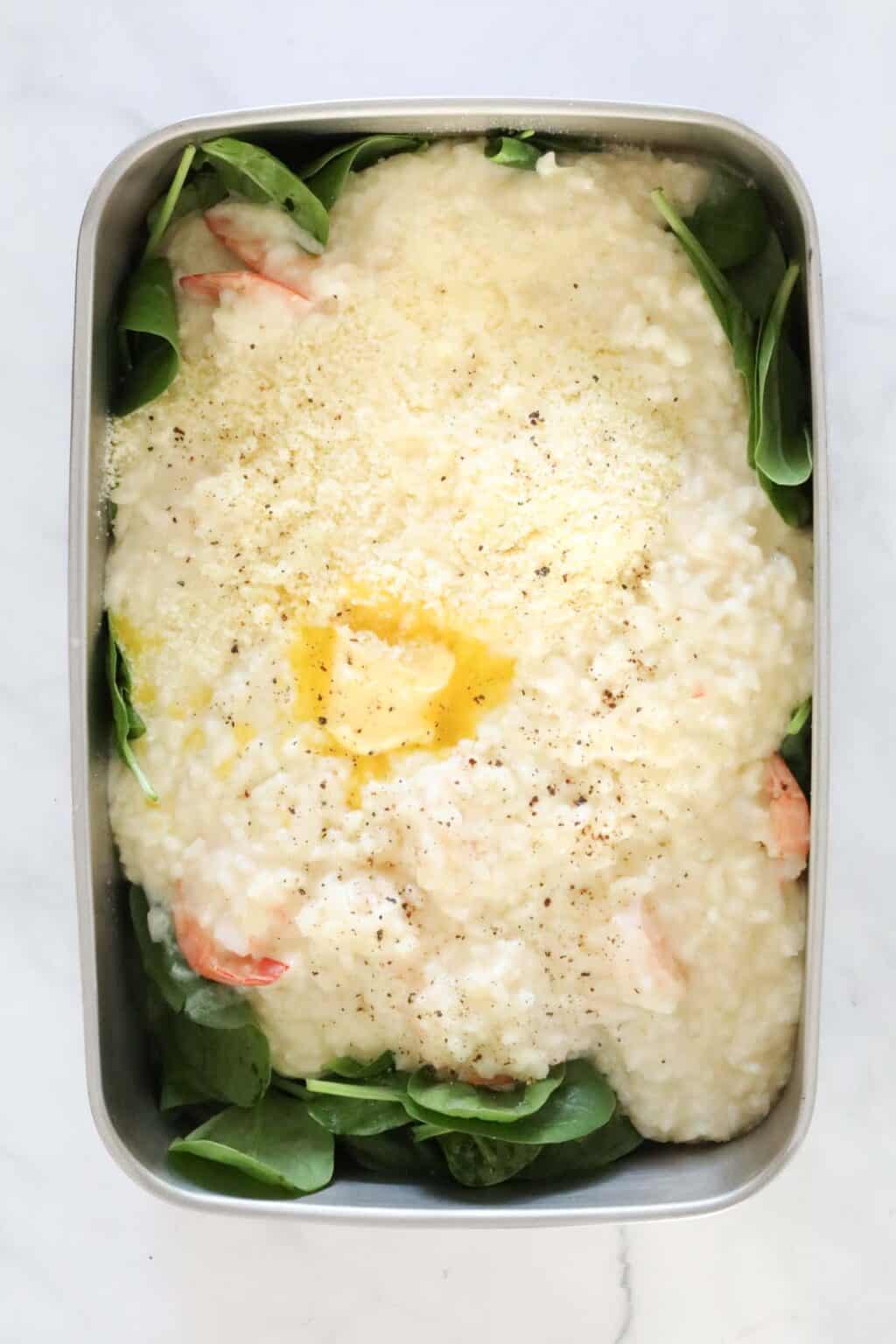 Thermomix Garlic Prawn Risotto - Thermobliss